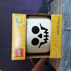 Lego | Toys | Skeleton Lego Large Minifig Container Skull Halloween New ...